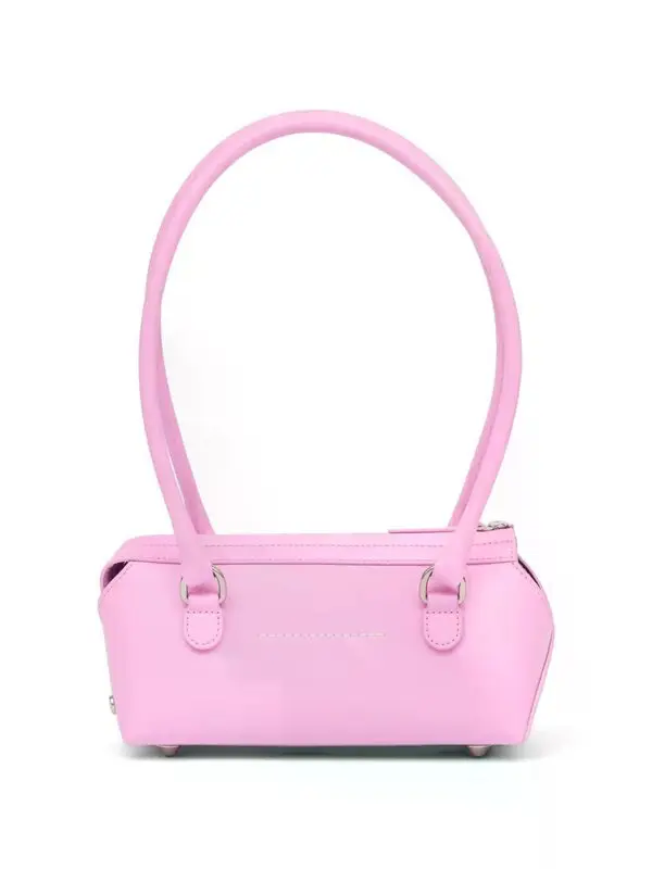 MAISON MARGIELA Mini Bauletto J Zip Leather Shoulder Bag - Pink