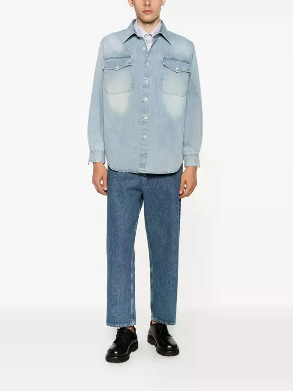 CARTER YOUNG Denim Utility Shirt