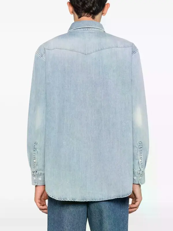 CARTER YOUNG Denim Utility Shirt