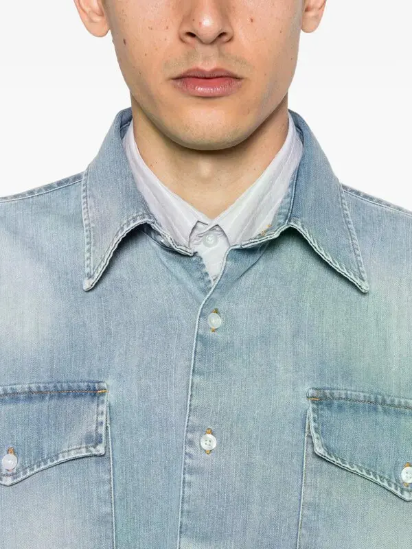 CARTER YOUNG Denim Utility Shirt