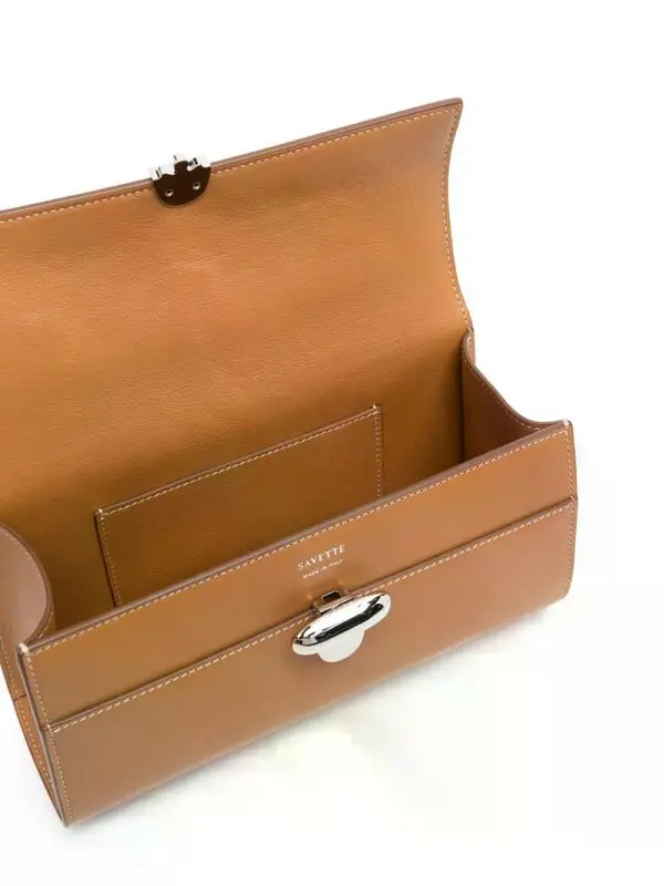 Savette Symmetry Tote Bag - Brown
