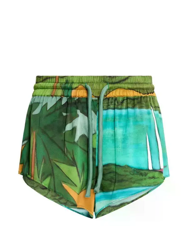 DONDE ESTEBAN Magdalena Printed Shorts