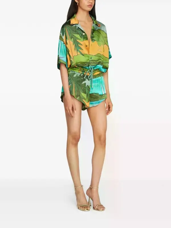 DONDE ESTEBAN Magdalena Printed Shorts
