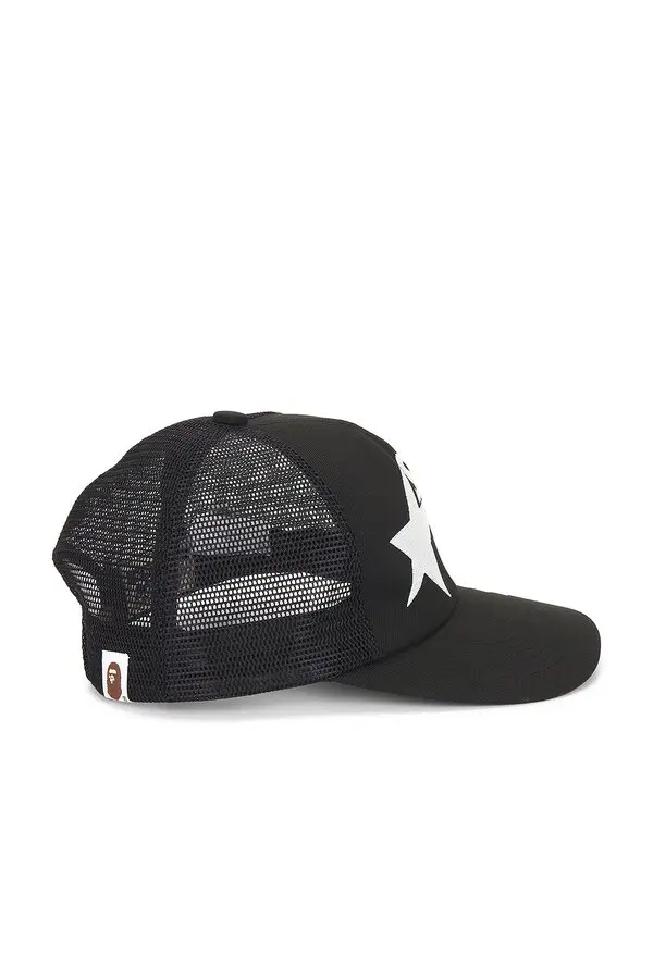 SAINT MXXXXXX X Bape Mesh Cap - Black