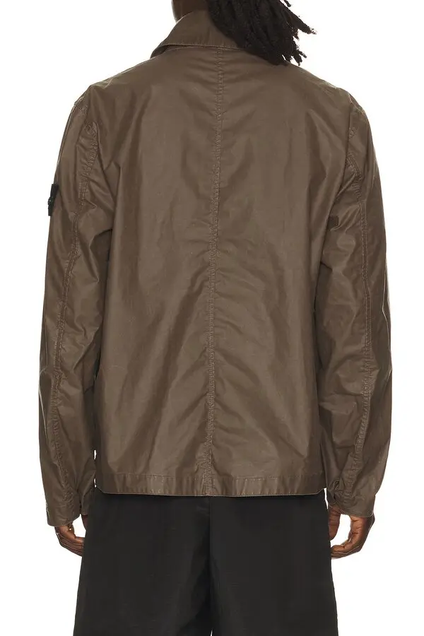 Stone Island Cotton Canvas Jacket