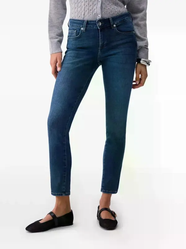 Liu Jo Skinny Leg Mid-rise Jeans