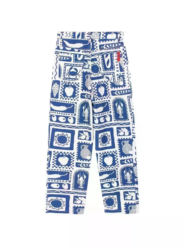 FAVORITE PEOPLE Positano Printed Trousers