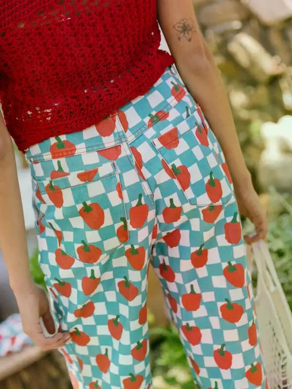 FAVORITE PEOPLE La Cantina Printed Trousers