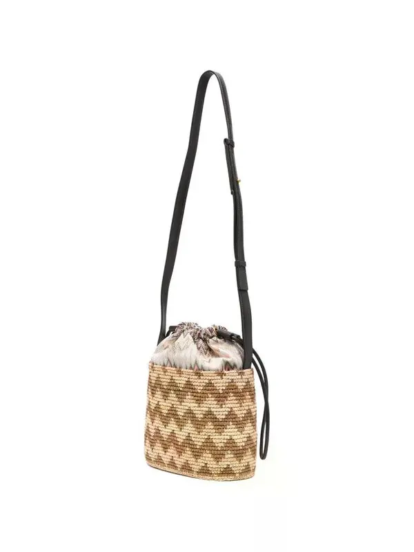 Missoni Zig-zag Top Handle Bucket Bag