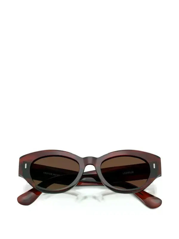 Oliver Spencer Lerrue Sunglasses - Brown
