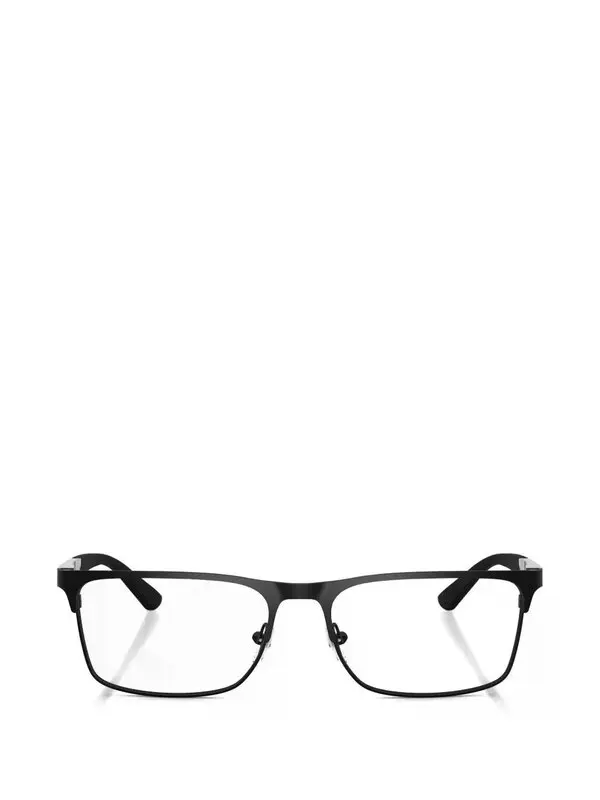 Emporio Armani Rectangle-frame Eyeglasses - Black
