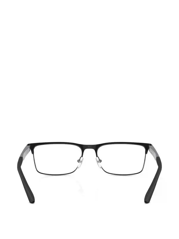 Emporio Armani Rectangle-frame Eyeglasses - Black
