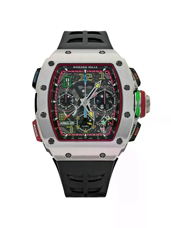 RICHARD MILLE Rm 65-01 Automatic Split 45mm Watch - Blue