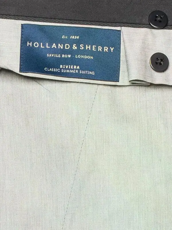 FRANZESE COLLECTION Pleated Trousers With Buckle Detail