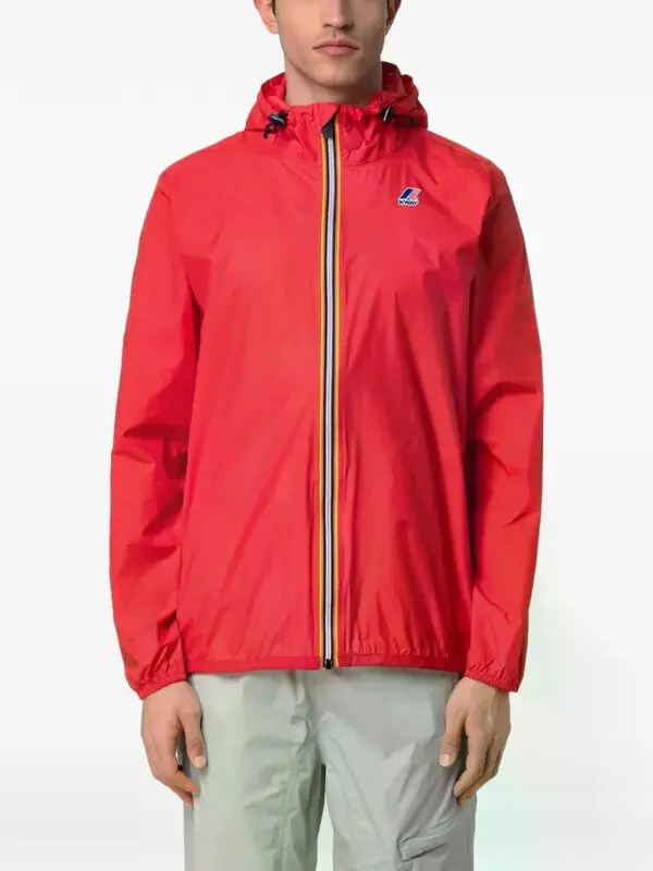 K-WAY Le Vrai 4.0 Claude Zip-up Jacket - Red