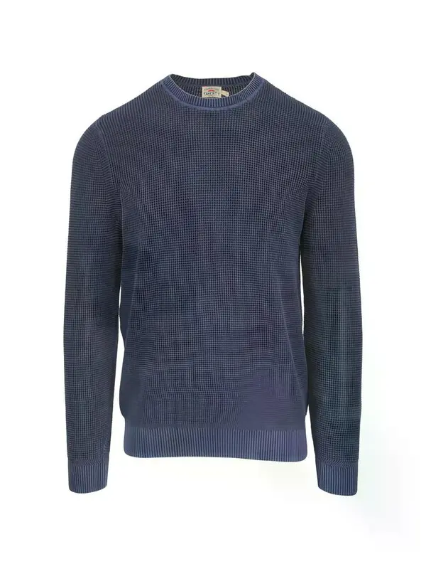 Faherty Brand Knitted Long-sleeve Sweater