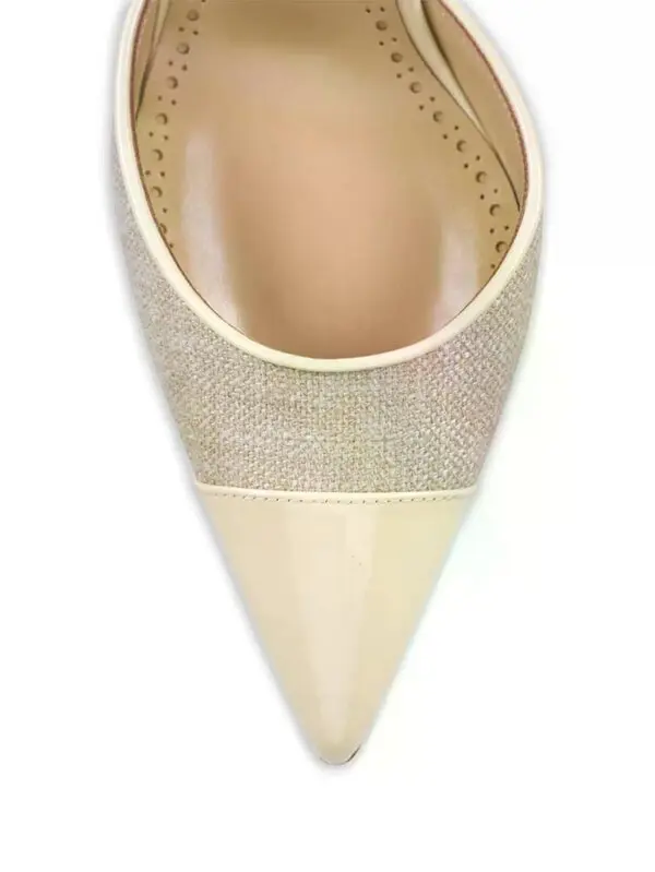 Manolo Blahnik Capsli Slingback Pumps - Neutrals
