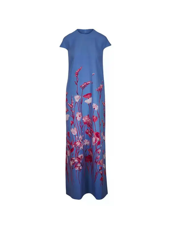 Lela Rose Augusta Floral-pattern Dress