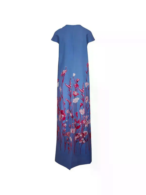 Lela Rose Augusta Floral-pattern Dress