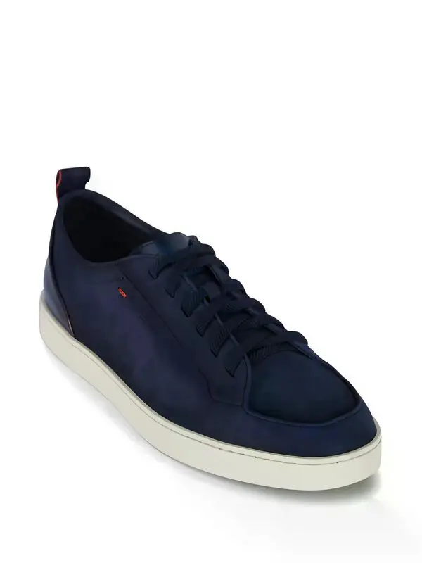 Santoni Suede Sneakers - Blue