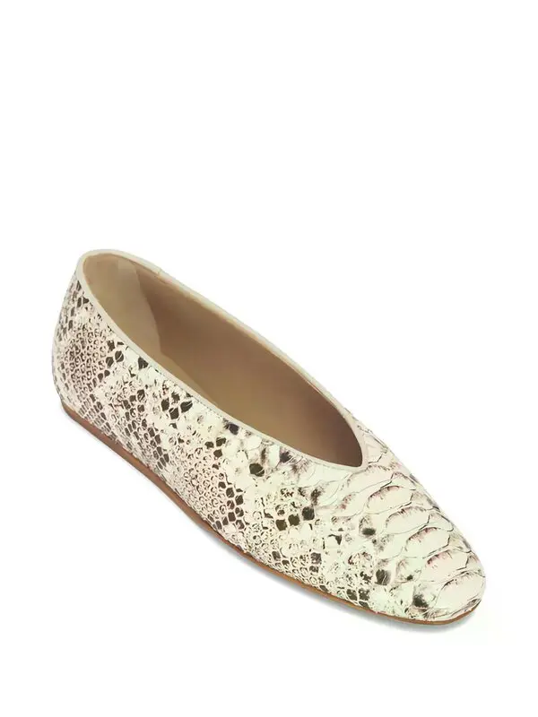 Le Monde Beryl Classic Regency Ballet Flats - Neutrals