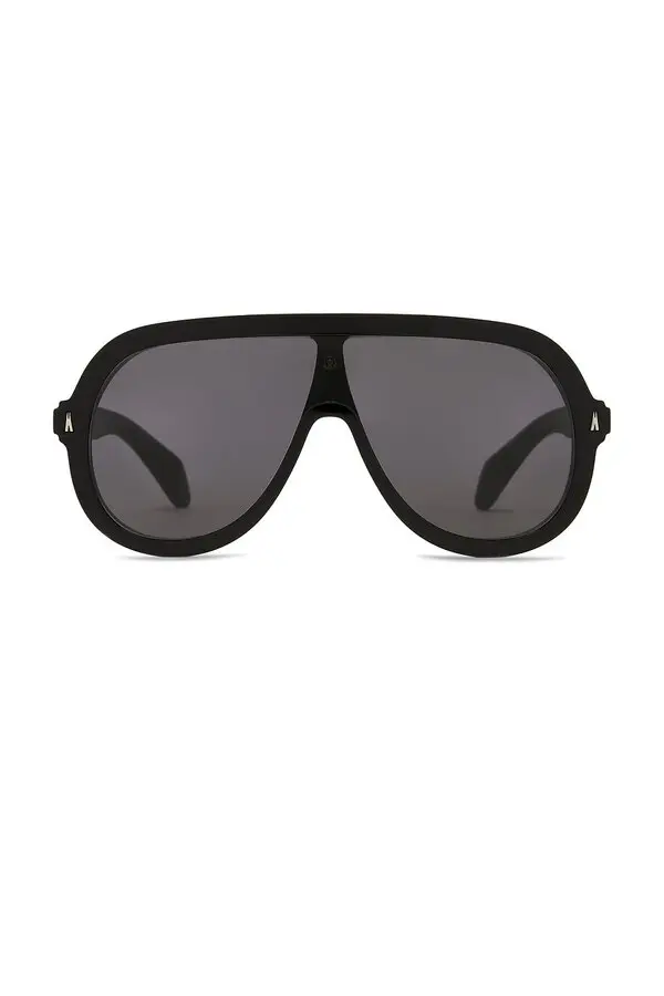 Moncler Sunsette Pilot Sunglasses - Black