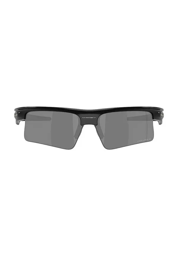 Oakley Bisphaera Rectangular Sunglasses - Polished Black & Prizm Black Polar