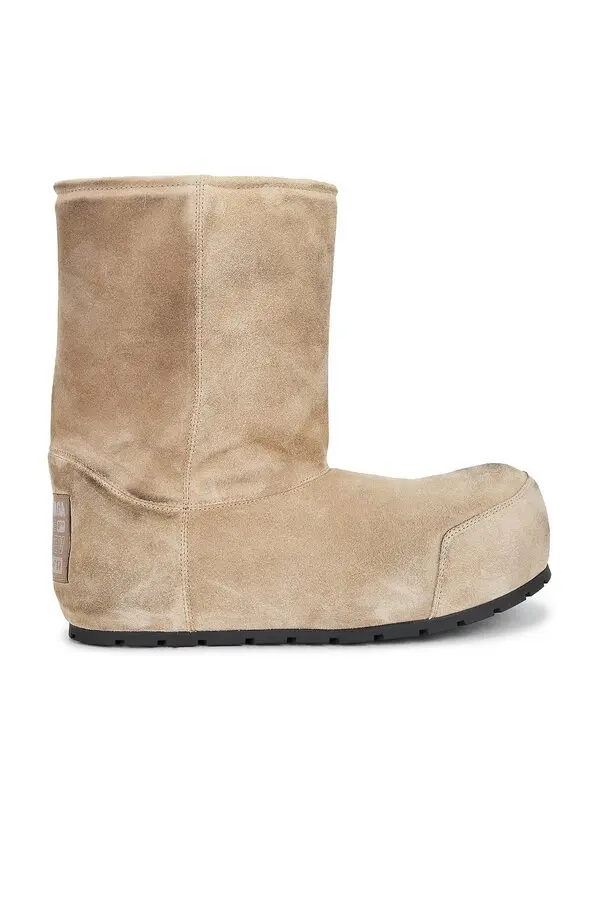Balenciaga Dumbo Suede Bootie - Beige
