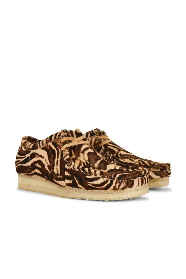 Clarks Wallabee - Tiger Print