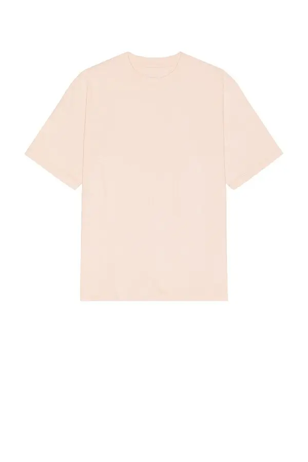 Beyond Yoga Softknit Cotton Tee In Pink - Umber Pink