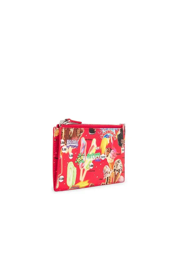 Balenciaga Cash Card Holder - Red