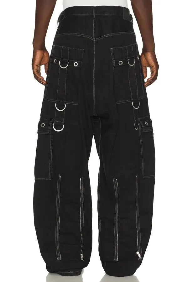 Balenciaga D-ring Cargo Pants - Lightweight Black