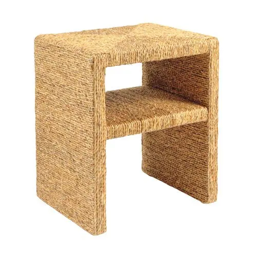 OLIVE GROVE Woven End Table - Natural
