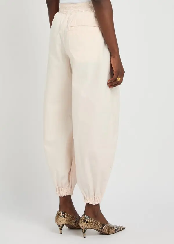 RÙADH Balloon-leg Cotton Trousers