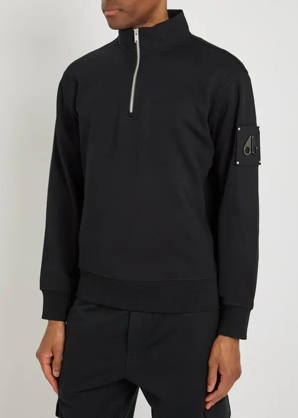 Moose Knuckles Hartsfield Half-zip Sweatshirt