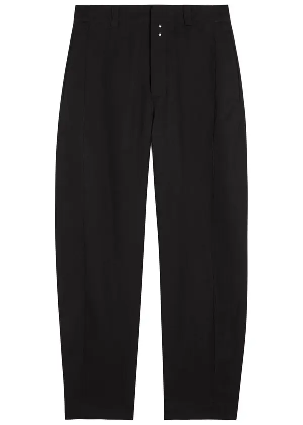 Jacquemus Wool Trousers - Black