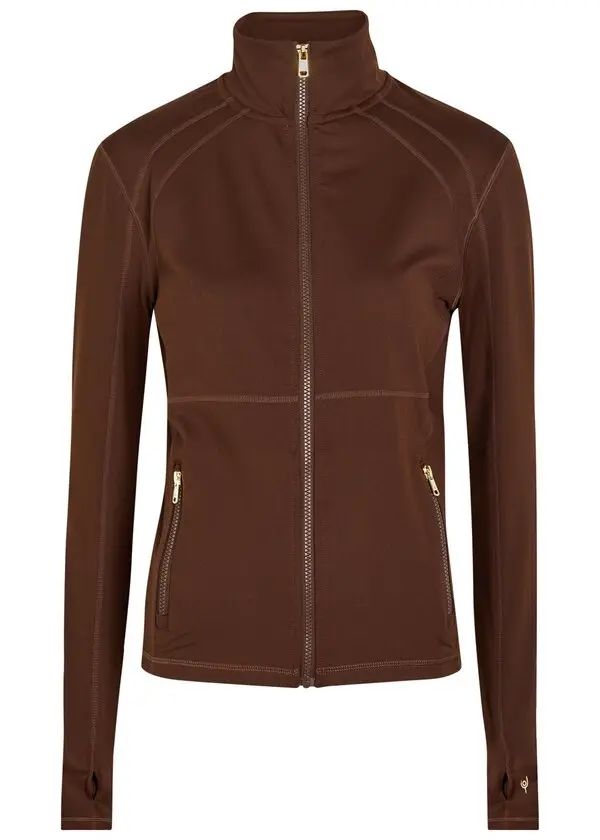 NOW YOU LIVE Stretch-jersey Jacket