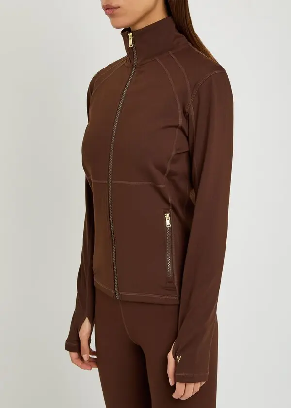 NOW YOU LIVE Stretch-jersey Jacket