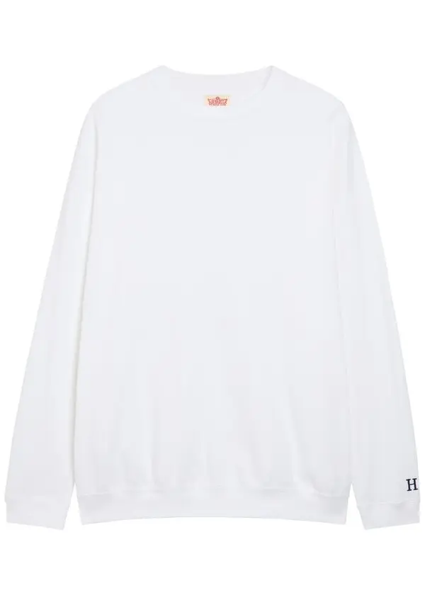 STRETCH FRAISE Ribbed Stretch-cotton T-shirt