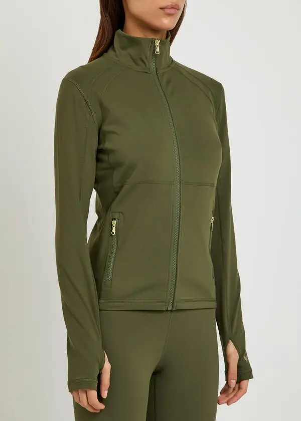 NOW YOU LIVE Clayton Stretch-jersey Jacket