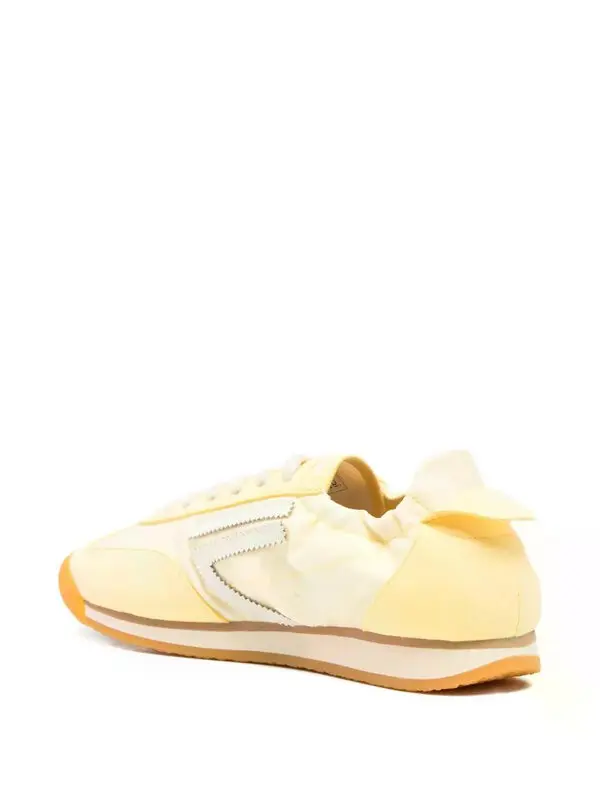 PURAAI Gathered Sneakers - Yellow