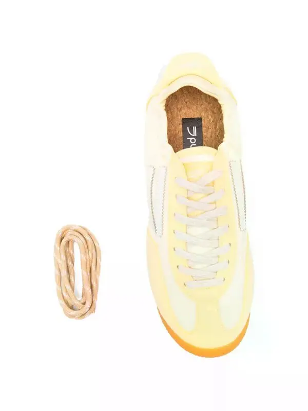 PURAAI Gathered Sneakers - Yellow