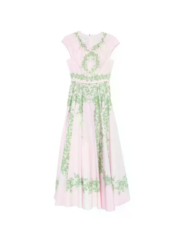 Giambattista Valli Floral Print Dress