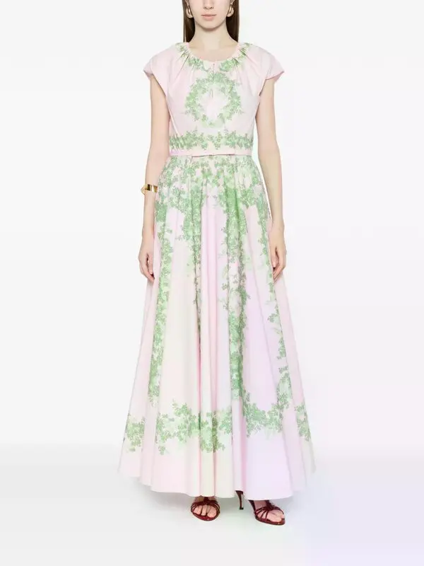 Giambattista Valli Floral Print Dress
