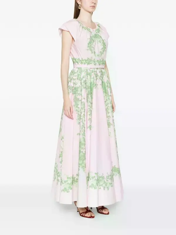 Giambattista Valli Floral Print Dress