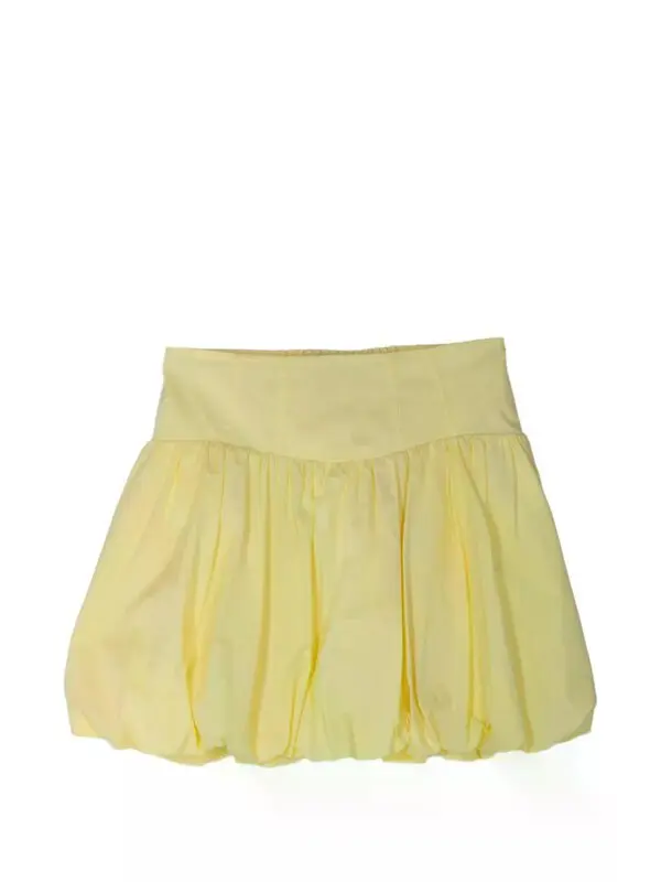 Simkhai Pipa Bubble Mini Skirt - Yellow
