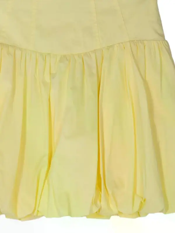 Simkhai Pipa Bubble Mini Skirt - Yellow