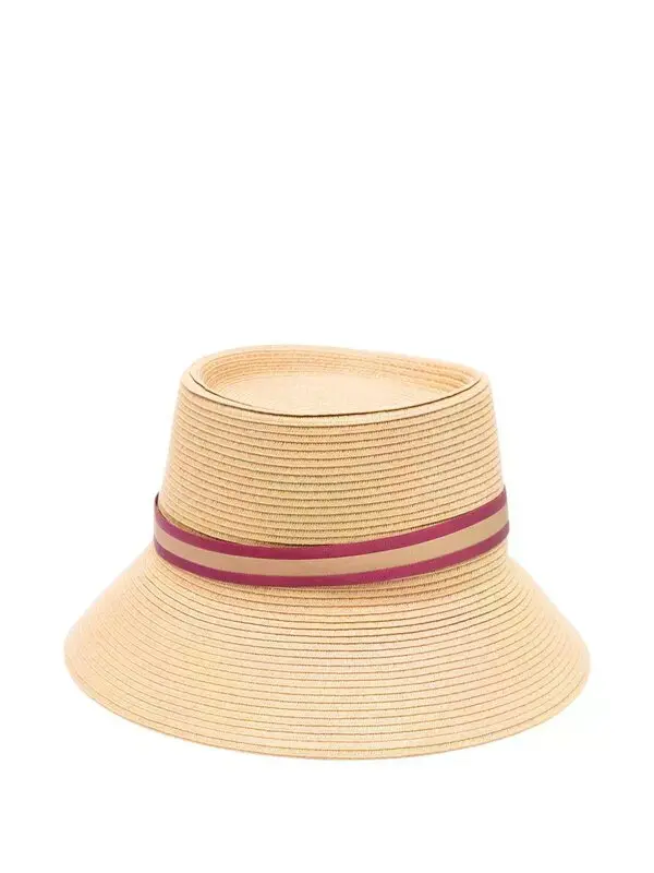 Borsalino Beatrice Braided Ribbon Hat - Neutrals
