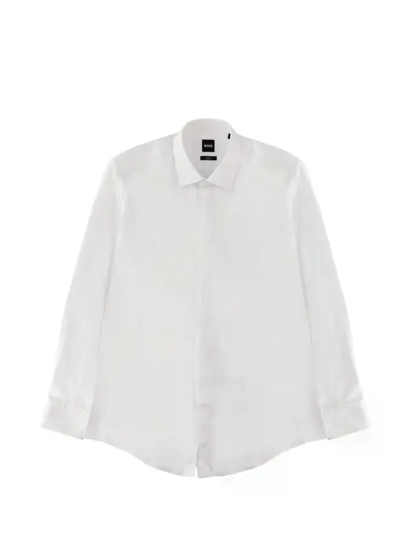 BOSS Long Sleeve Shirt - White