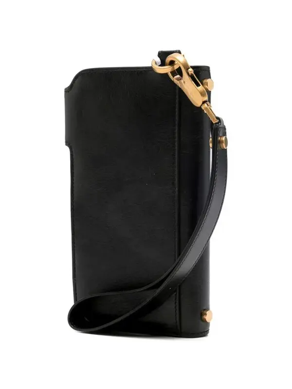 Versace Medusa Leather Clutch Bag
